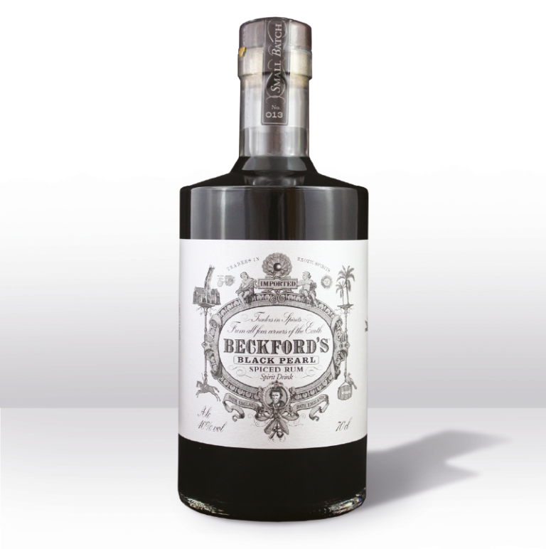 Beckford’s Black Pearl Spiced Rum 40% ABV - Beckford's Rum